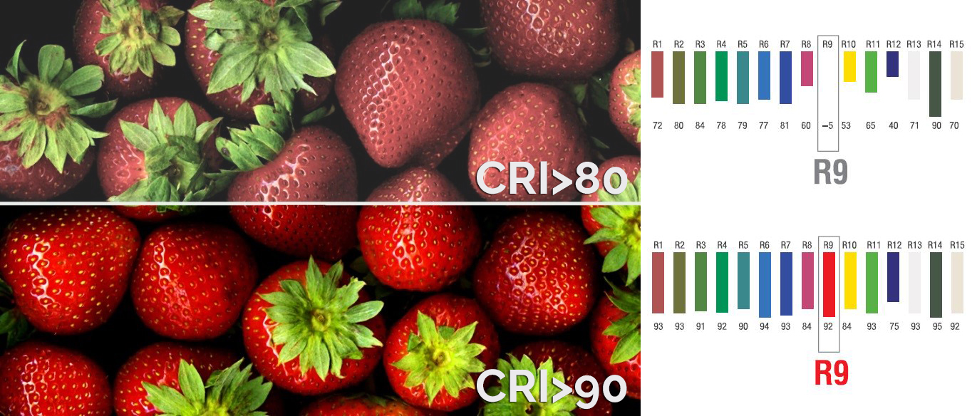 CRI - Color Index - Why It's Important for Your Lighting - Kama elektro